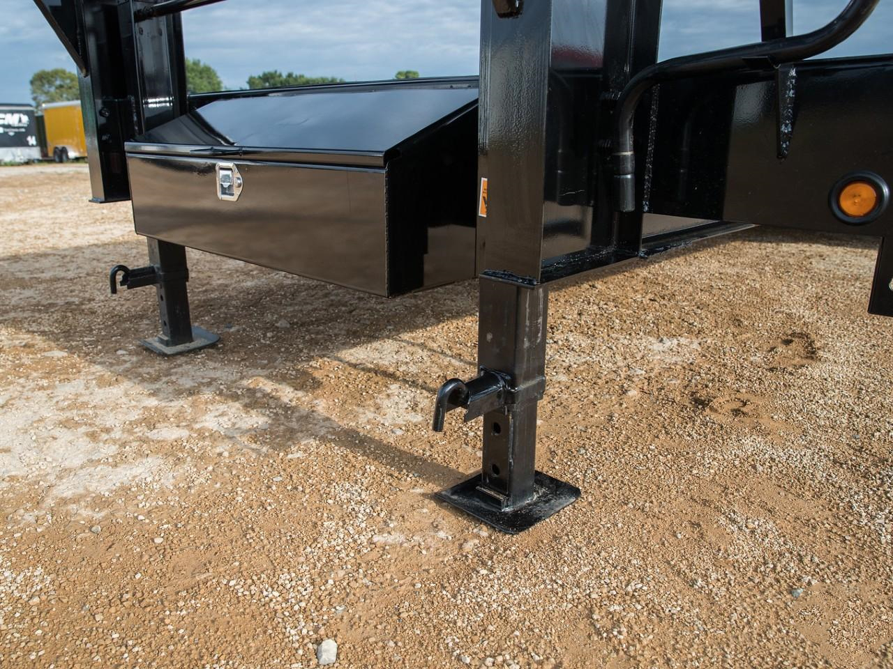 ON SALE - Big Tex 22 GN 20+5 20K Mega Ramp Gooseneck Flatbed Trailer 22GN